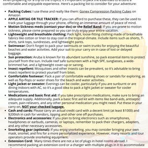 Aruba Know Before You Go Template for Travel Agents | Canva Template ...