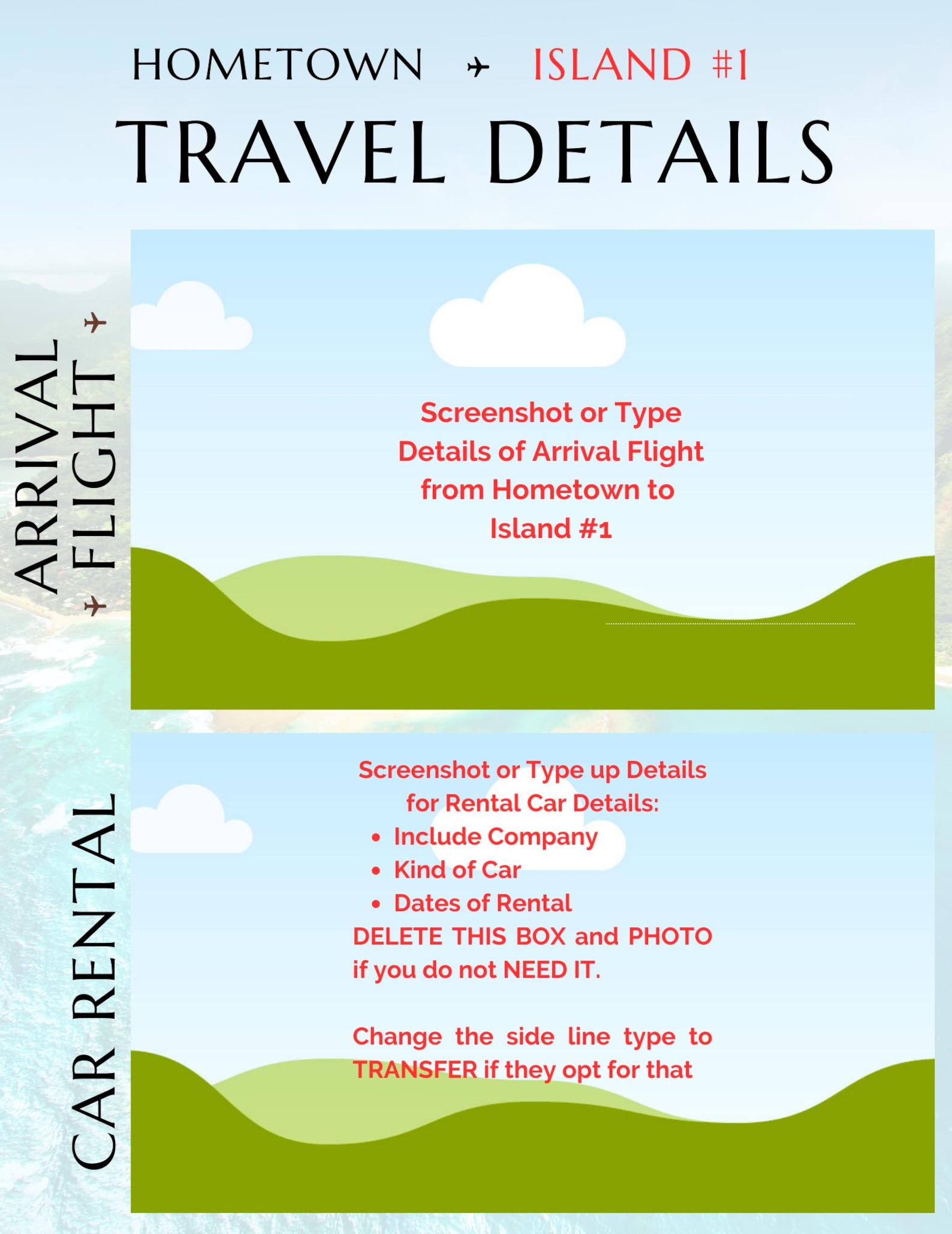 Hawaiian Islands Proposal Template for Travel Agents | Canva Template ...