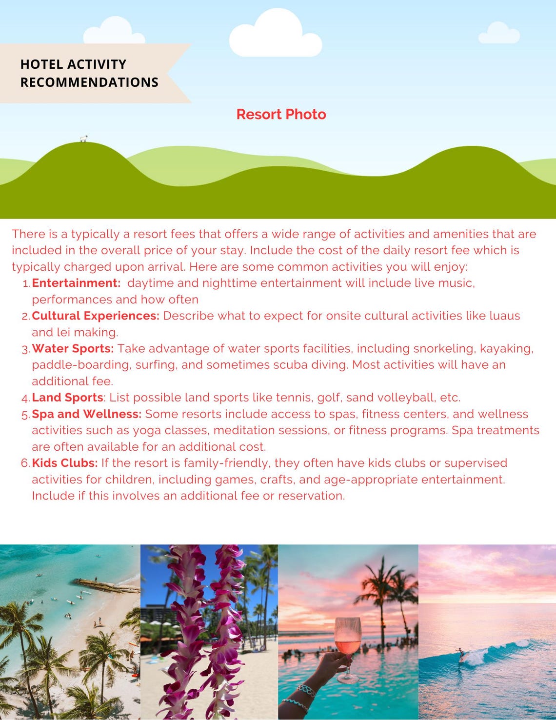 Hawaiian Islands Proposal Template for Travel Agents | Canva Template ...