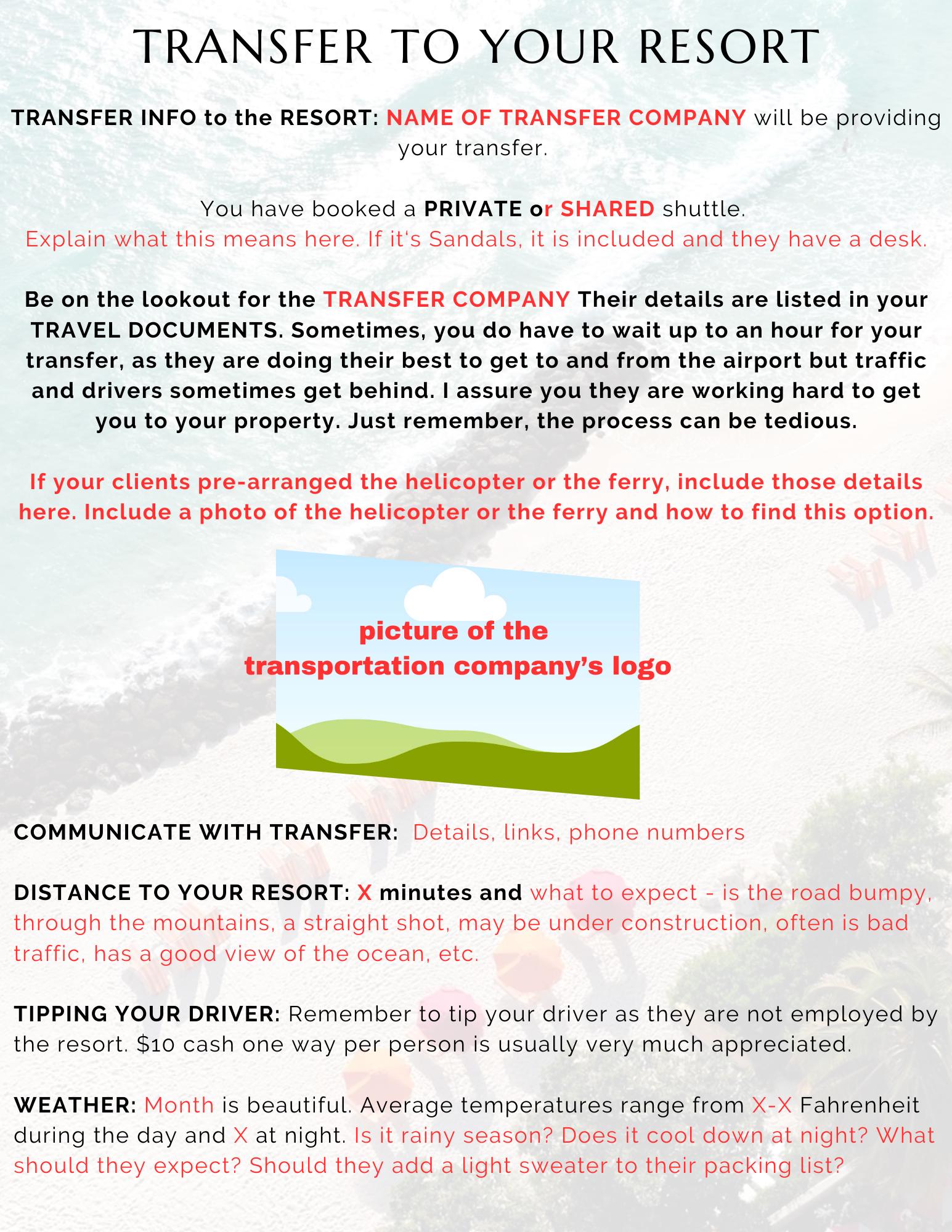 St. Lucia Know Before You Go Template for Travel Agents | Canva ...