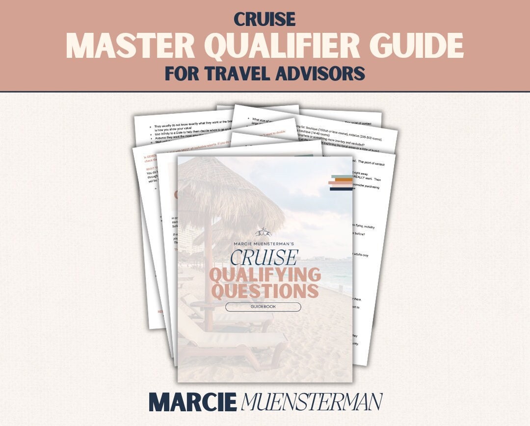Cruise Qualifying Questions for Travel Agents | Consultation Call ...