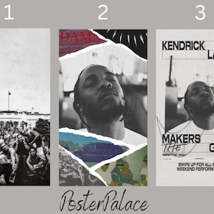 Kendrick Lamar Poster - Limited Edition Print - Hip-hop Poster ...