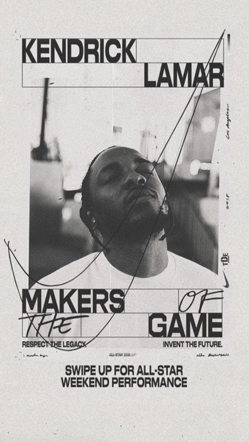 Kendrick Lamar Poster - Limited Edition Print - Hip-hop Poster ...