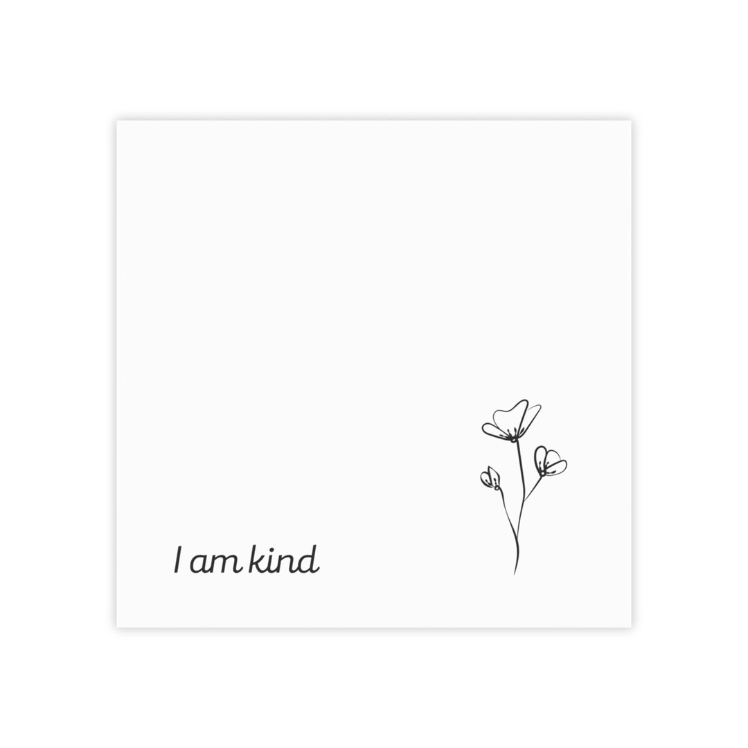 Affirmation Post-it® Note Pads i Am Kind - Etsy