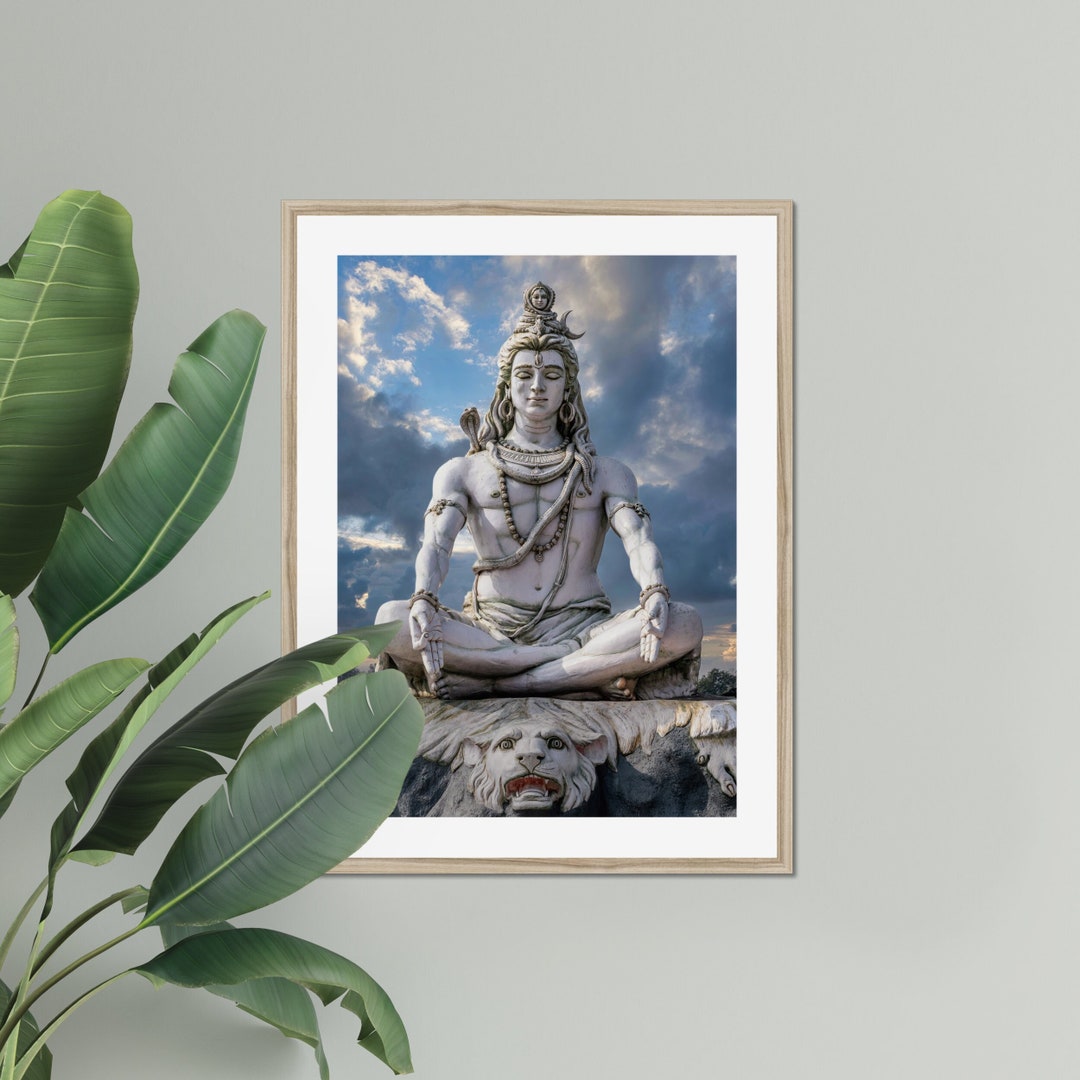 Rishikesh Fine Art Print, Lord Shiva Wall Art, India Travel Photography ...