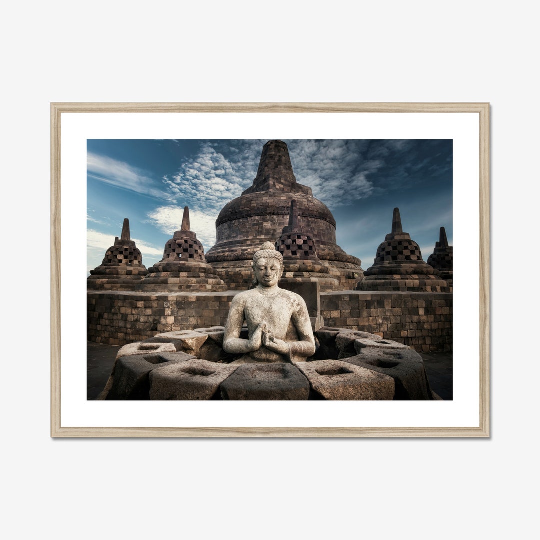 Borobudur Fine Art Print, Java Indonesia Travel Photography, Temple ...