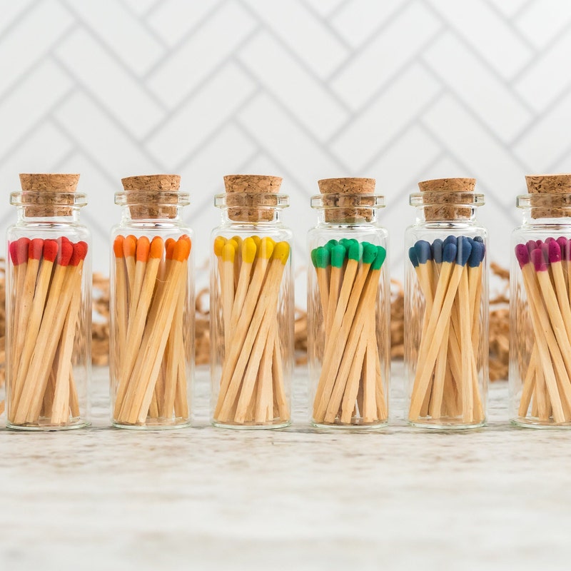 Coloured Matches - Etsy UK
