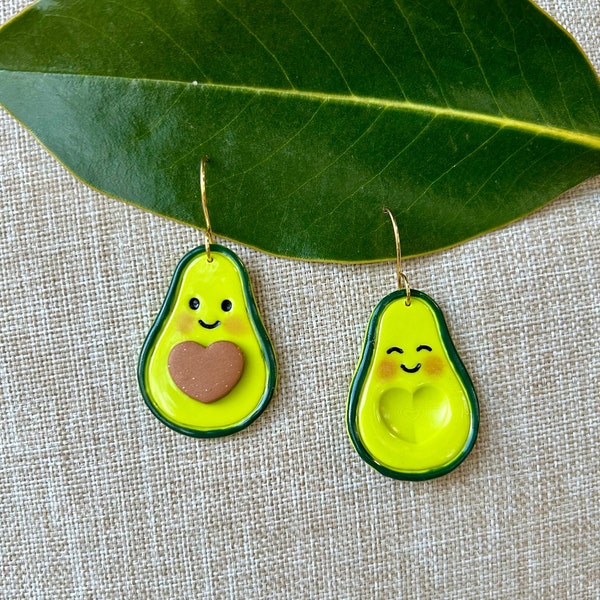Polymer Clay Avocado - Etsy