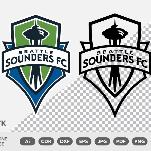 Sounders Logo - Etsy