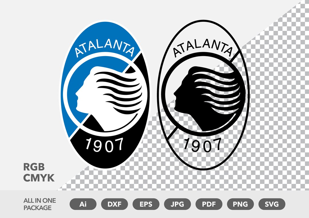 Atalanta BC Logo Ai Dxf Eps Pdf Png Jpg Svg - Etsy