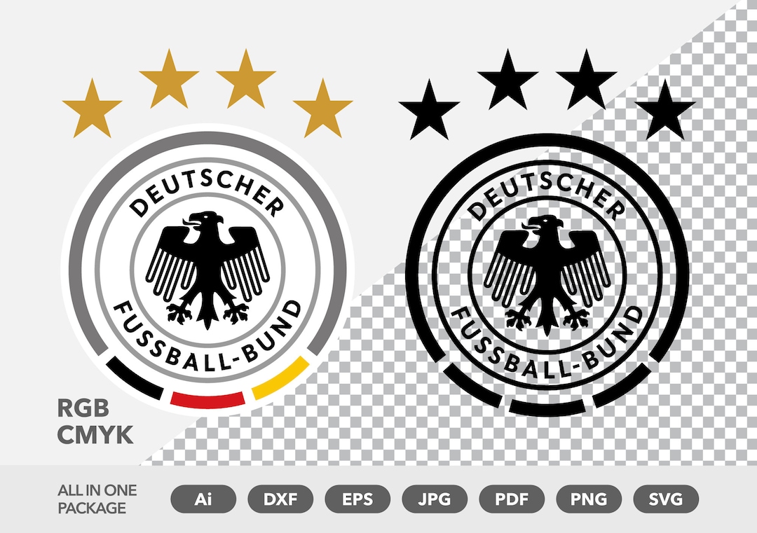 Deutscher Fußball-bund Logo Germany National Football Team - Etsy