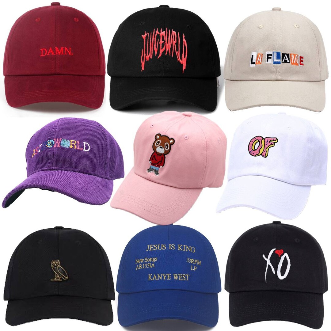 Hiphop Rappers Baseball Cap Streetwear Rap Album Dad Hat - Etsy