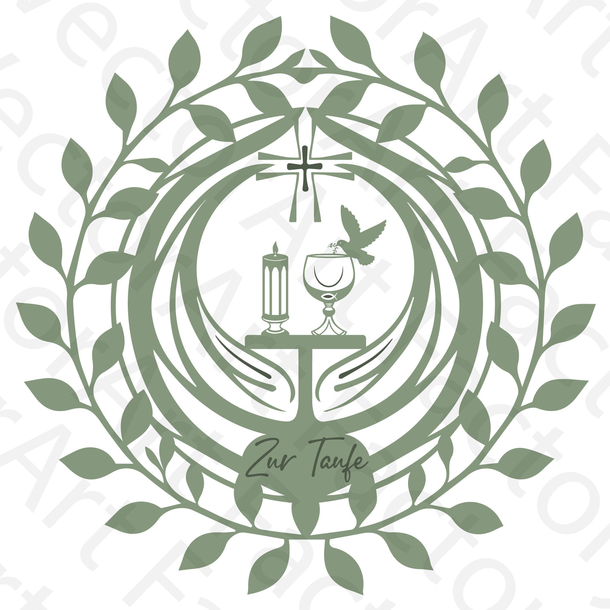Baptism SVG for Cake Toppers, Greeting Cards and Invitations | Svg ...