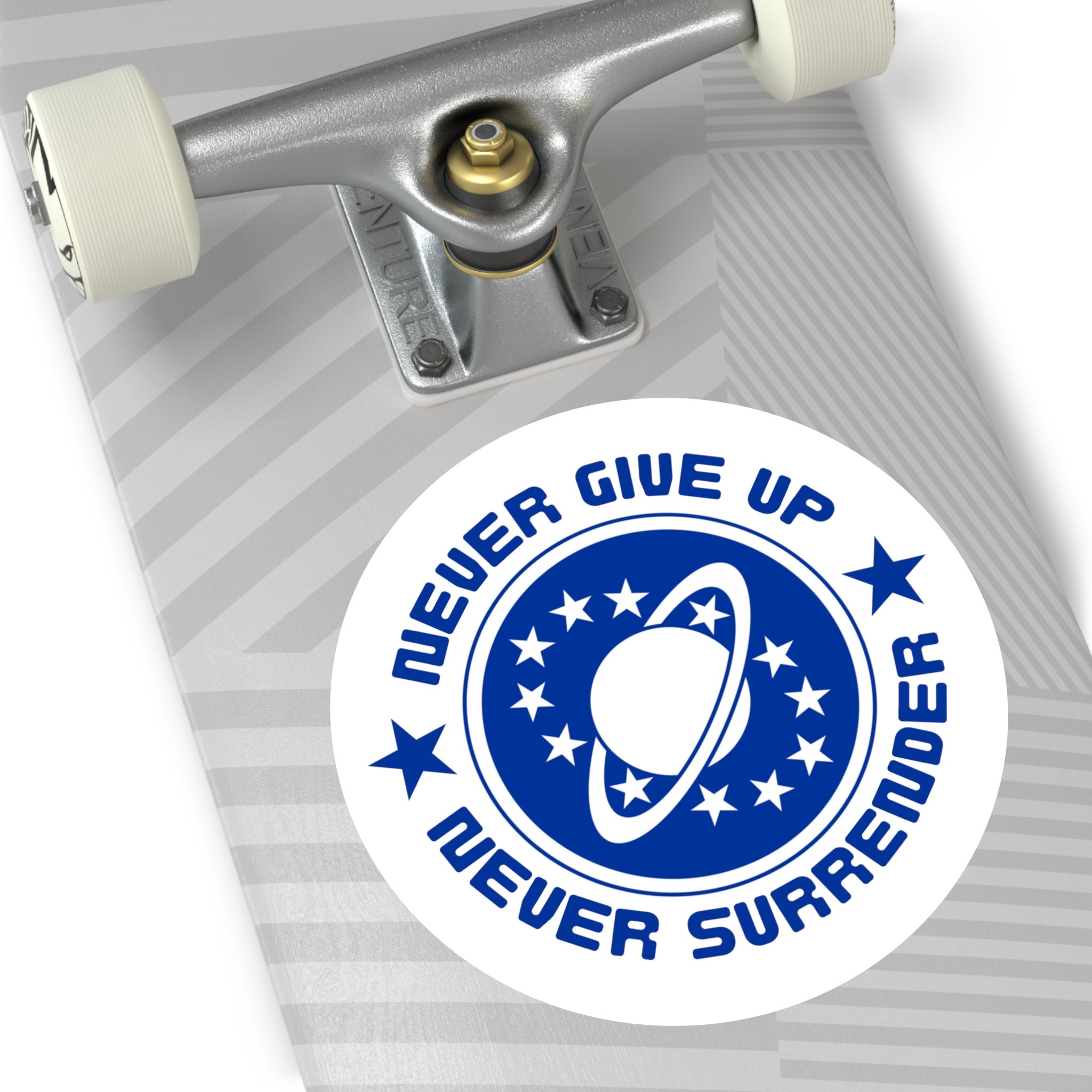 Galaxy Quest Sticker - Never Give Up, Never Surrender - Etsy