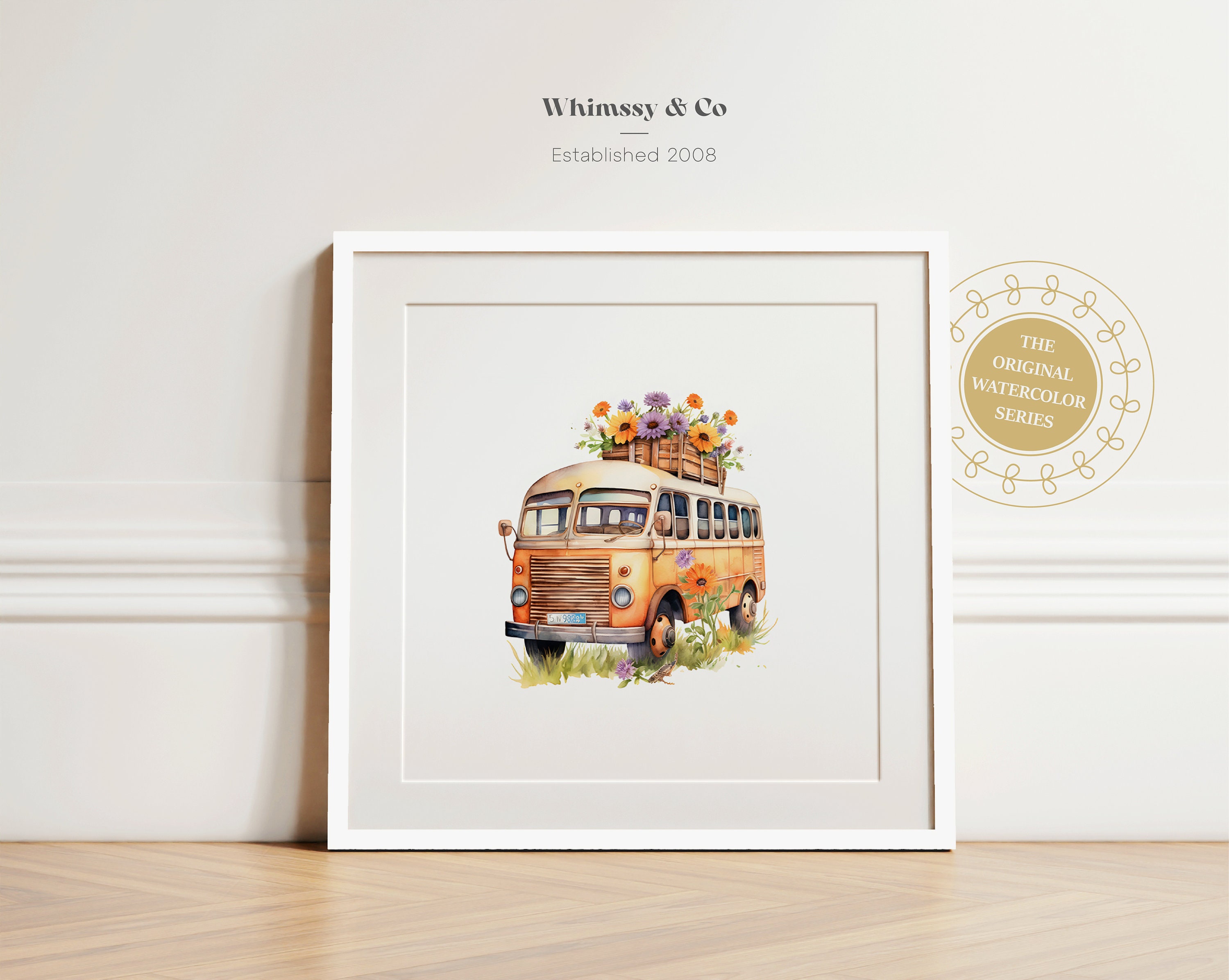 Nursery Decor School Bus Wall Art Construction Nursery Art Vehicle ...