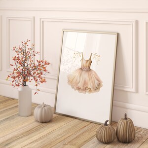 Ballet Aesthetic Room Decor Set of 6 Watercolor Illustrations Ballet ...