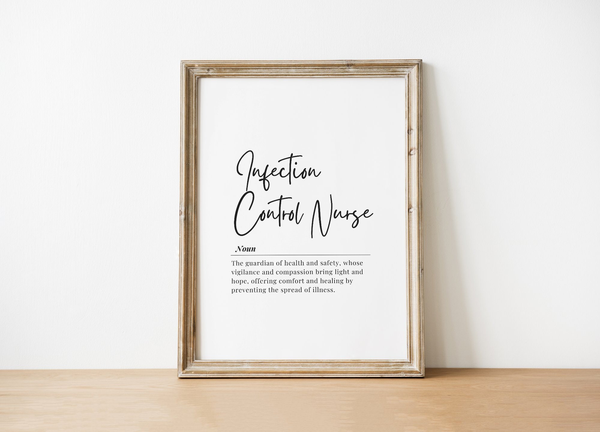 Infection Control Nurse Gift, National Nurses Week, Digital Download ...