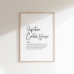 Infection Control Nurse Gift, National Nurses Week, Digital Download ...