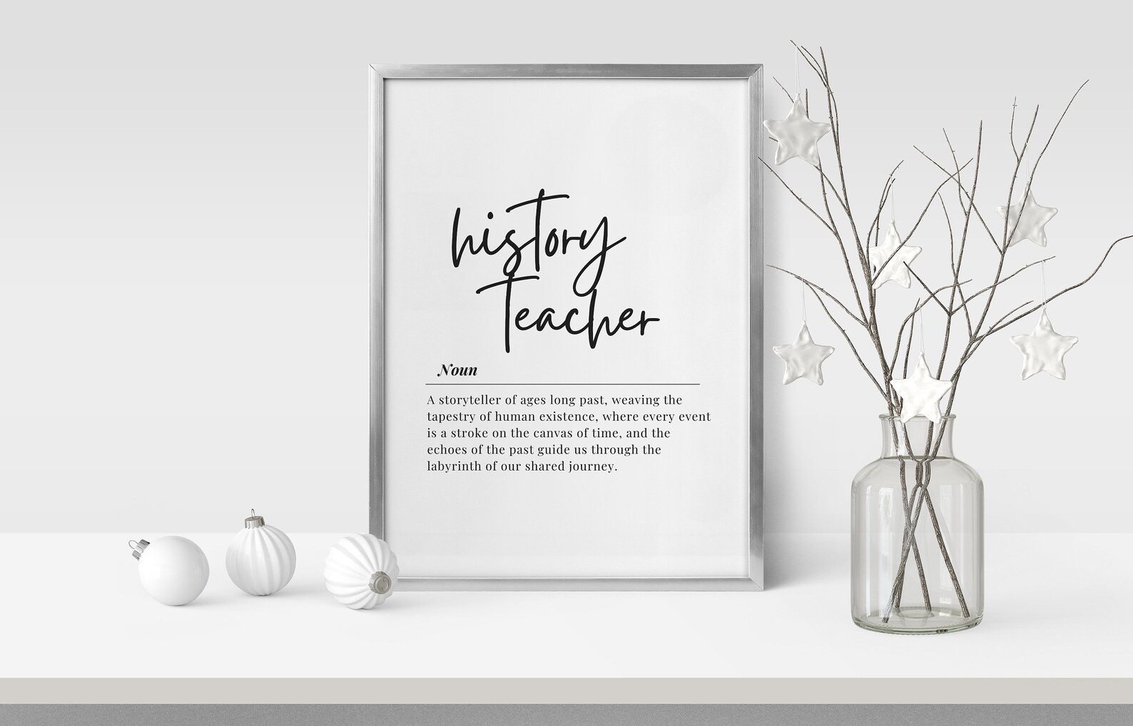 History Teacher Thank You Gift Appreciation Gift for History Teacher ...