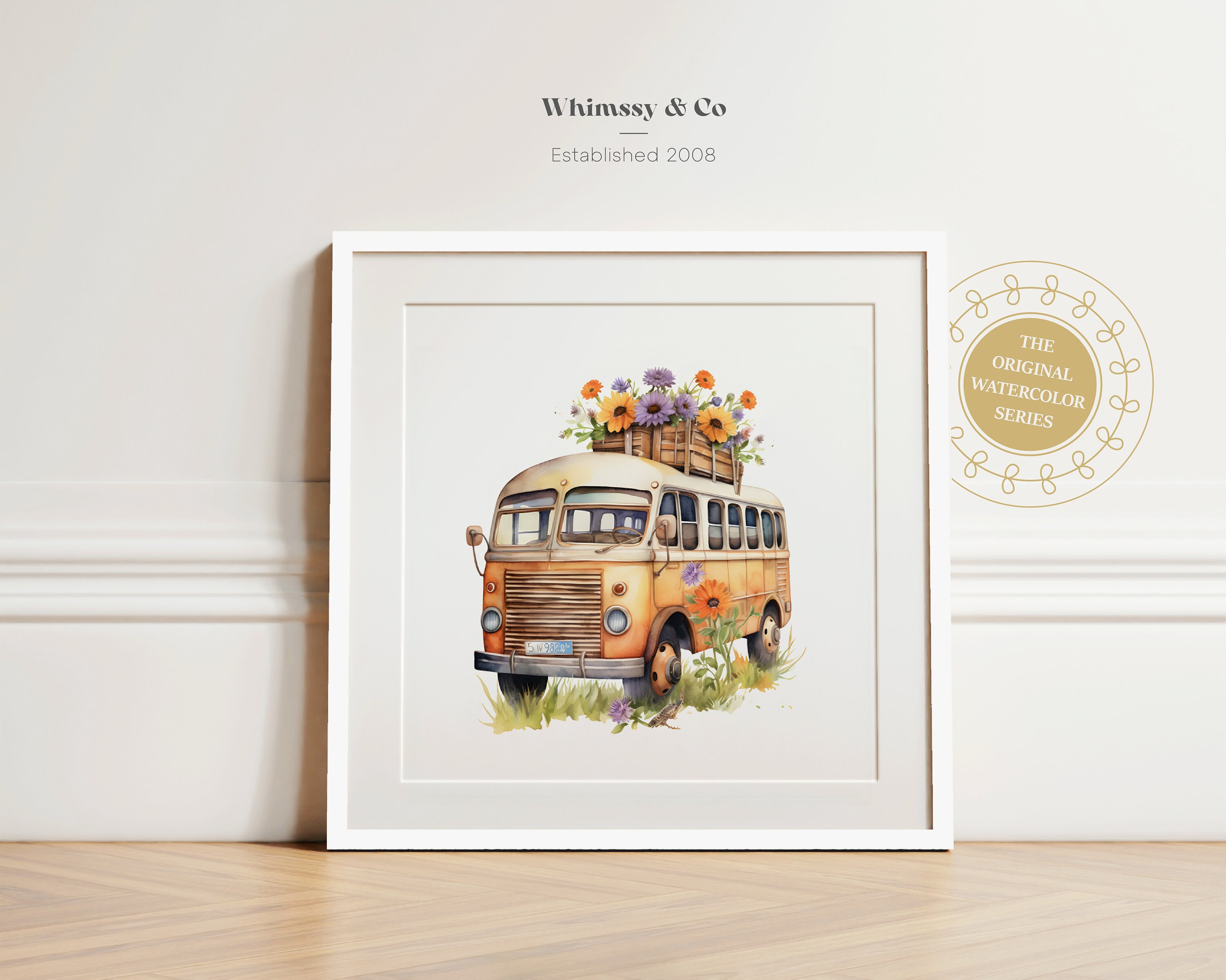 Nursery Decor School Bus Wall Art Construction Nursery Art Vehicle ...