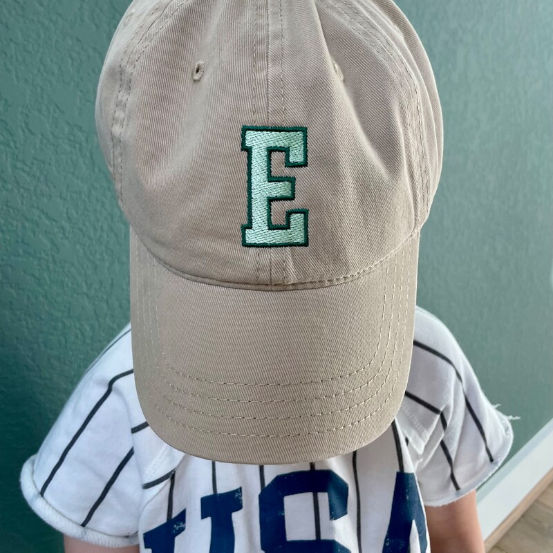 Hat With Initials - Etsy