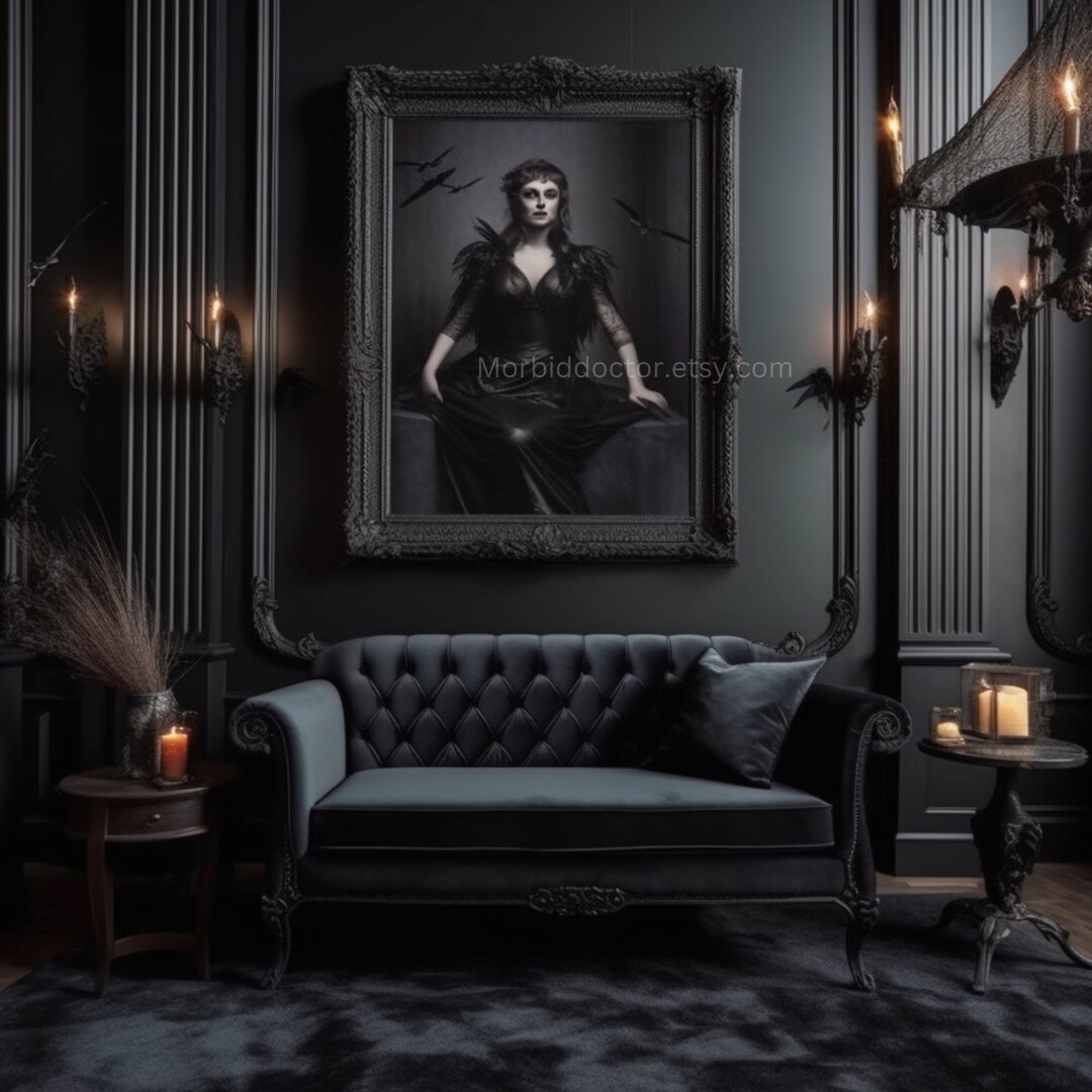 Frame Mockup ,dark Renaissance, Morbid Mockups, High Quality, Wall ...