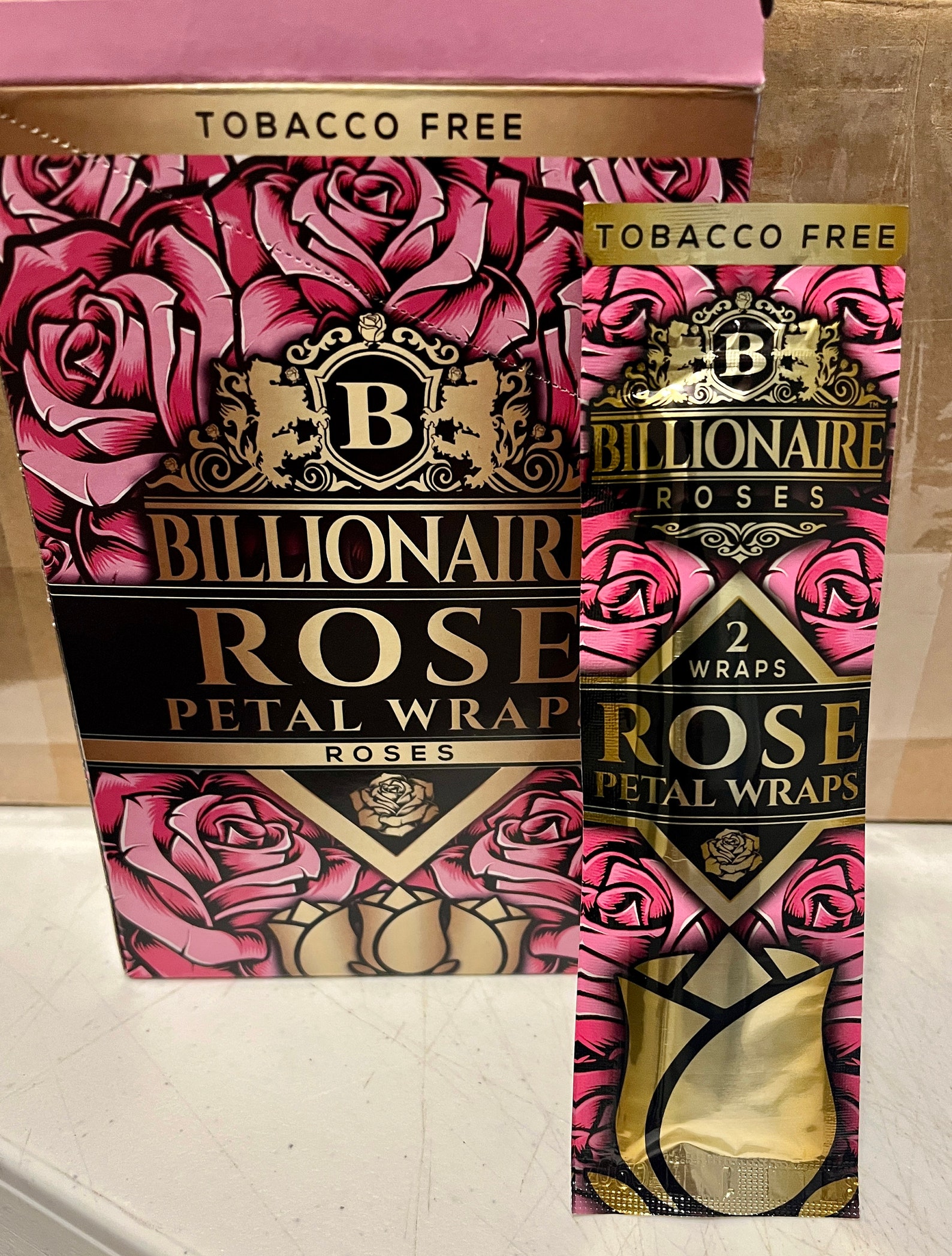 50 Ct Billionaire Real Rose Petal Wrap 25 Pouch of 2 Wraps per Pack - Etsy