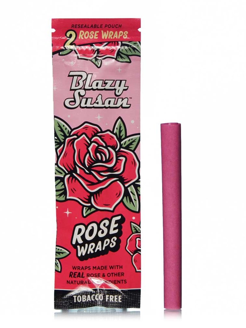 Blazy Susan Rose Wraps 5 Pack , 10 Pack , 25 Pack Bundle | 2 Wraps per ...