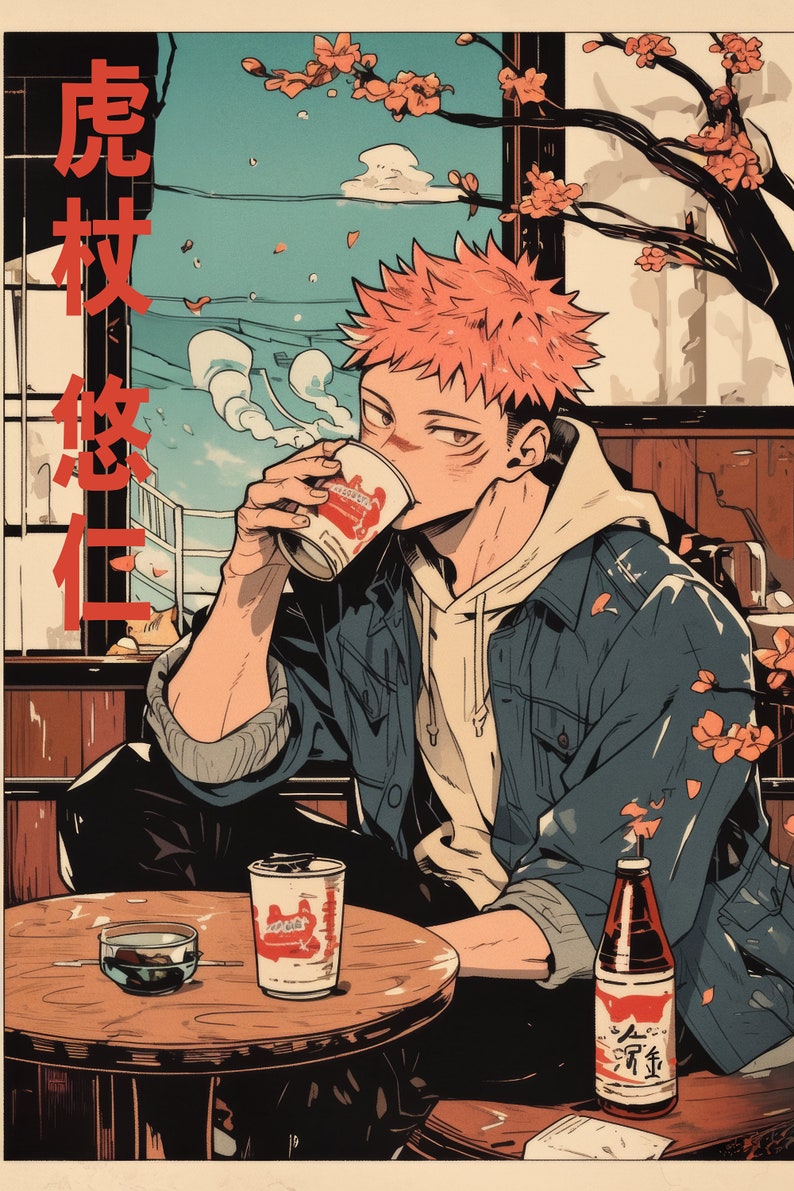 Jujutsu Kaizen Poster JJK, Yuji Itadori, JJK Poster, Sukuna Poster ...