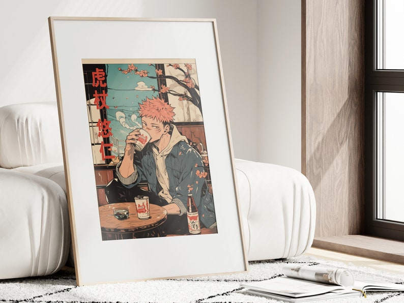 Jujutsu Kaizen Poster JJK, Yuji Itadori, JJK Poster, Sukuna Poster ...