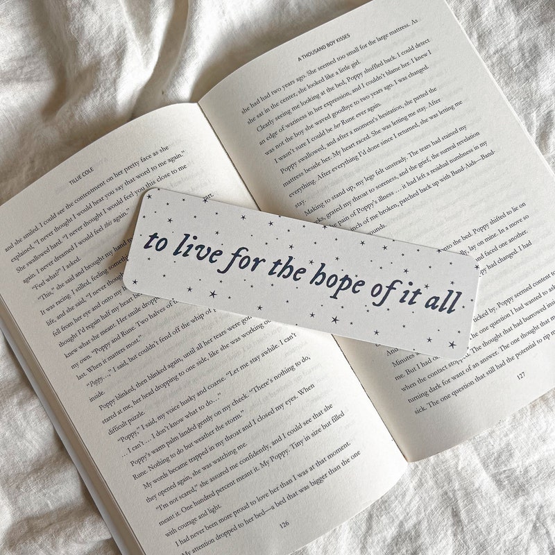 Bookmark Invitation - Etsy