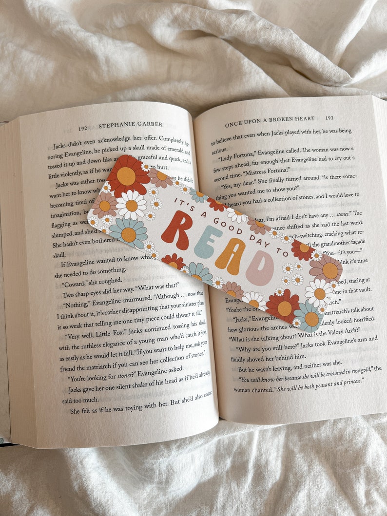 It's A Good Day to Read Bookmark Set - Handmade Bookmarks, Bookworm ...