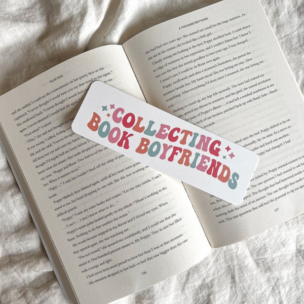 Book Boyfriends Bookmark - Etsy
