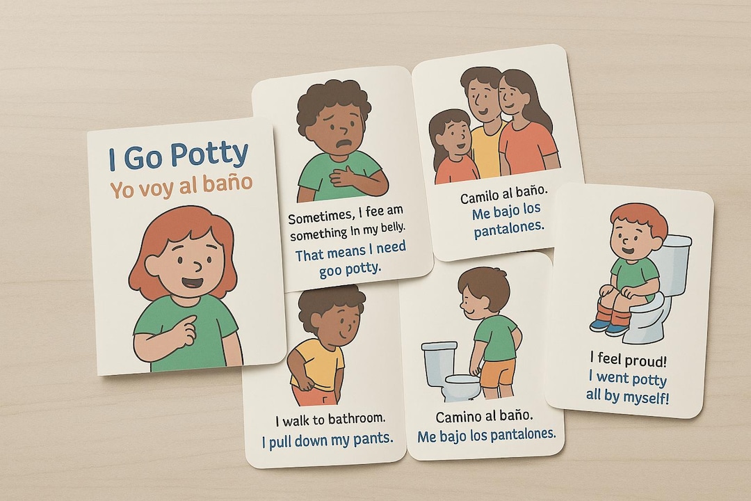 Social Story Bathroom | Nonverbal Kids Visual Story | Special Needs ...