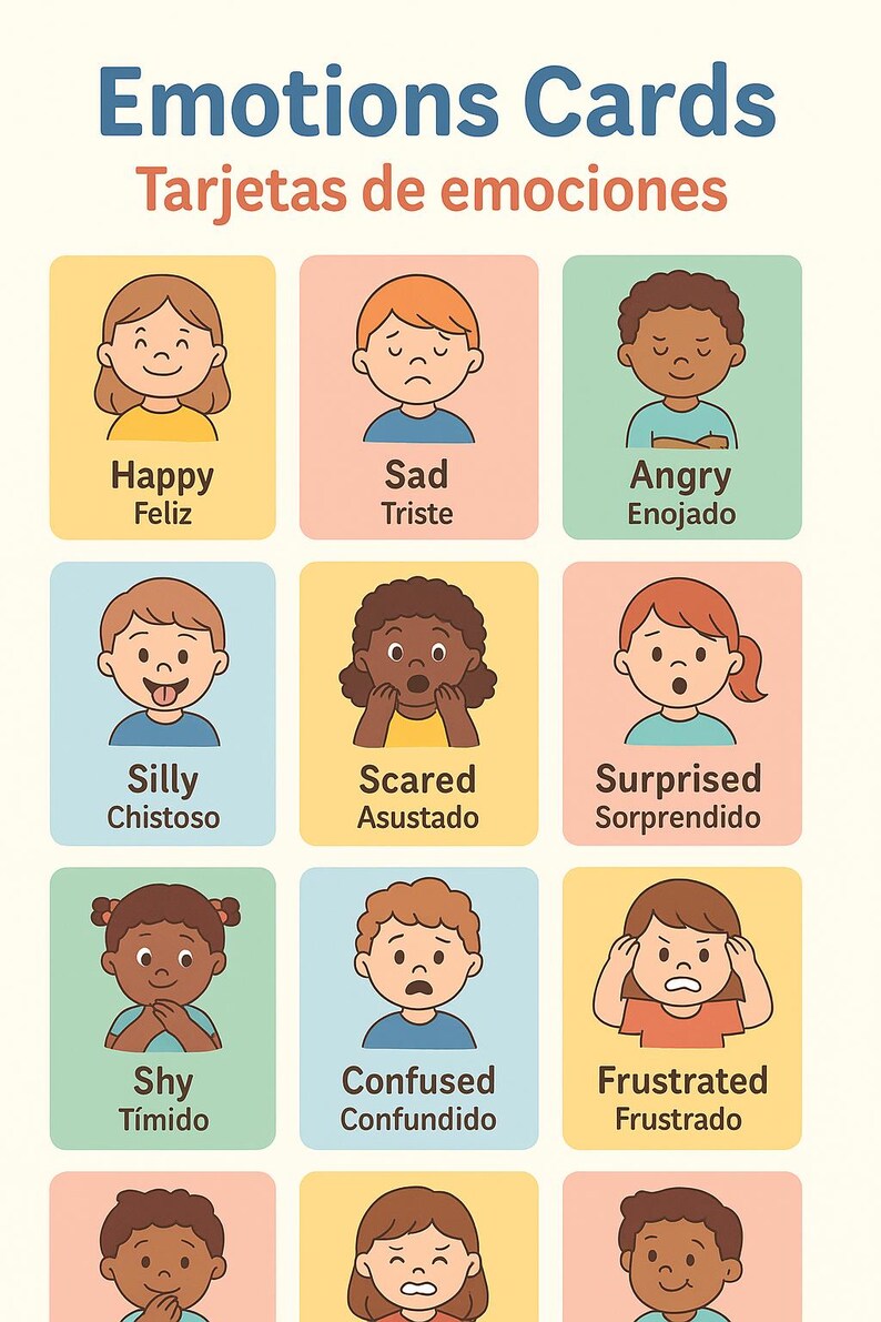 Printable Emotion Regulation Kit for Kids | Póster Emocional, Tarjetas ...