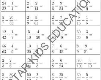 20 Printable Fraction Addition With Equivalent Fractions Worksheet ...