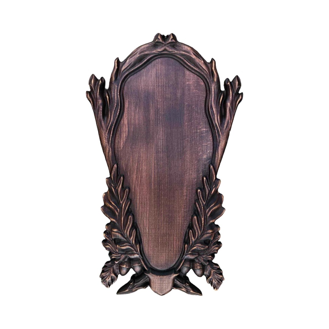 K2-45P Cm Trophy Shield Made of Wood Roebuck Decoration Lime Handmade ...