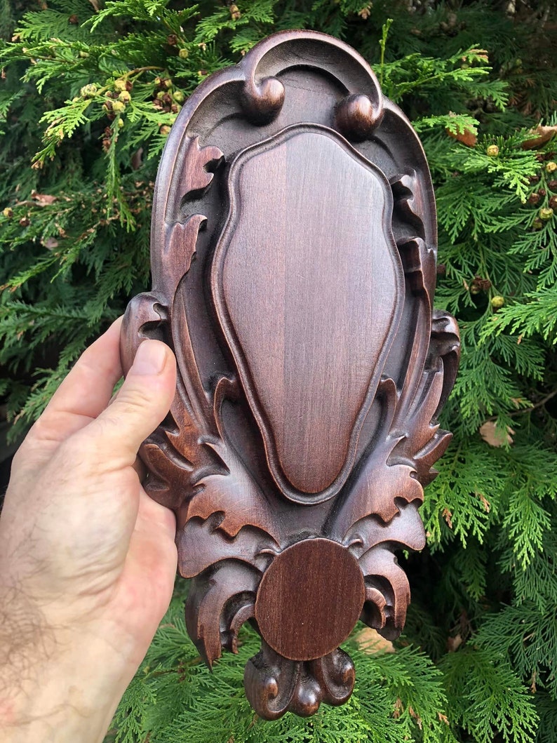 Trophy Sign Made of Wood Roebuck Decoration Lime Tree Handmade - Etsy