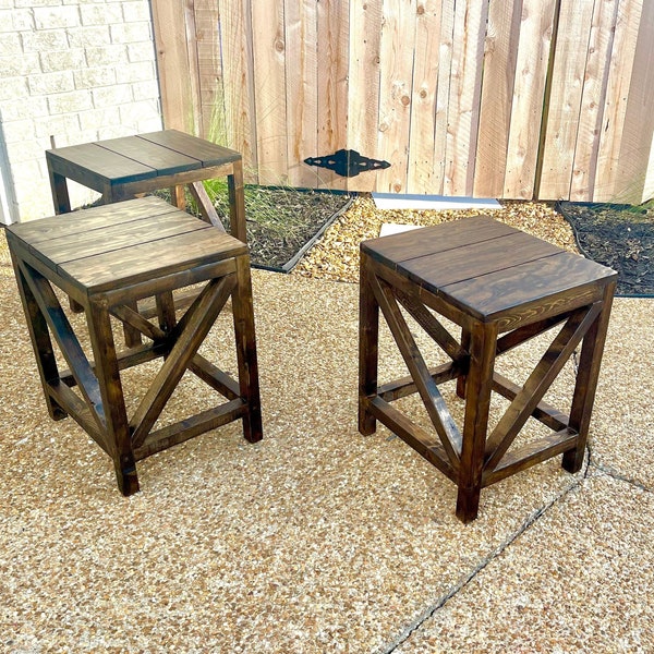 Outdoor Side Table - Etsy