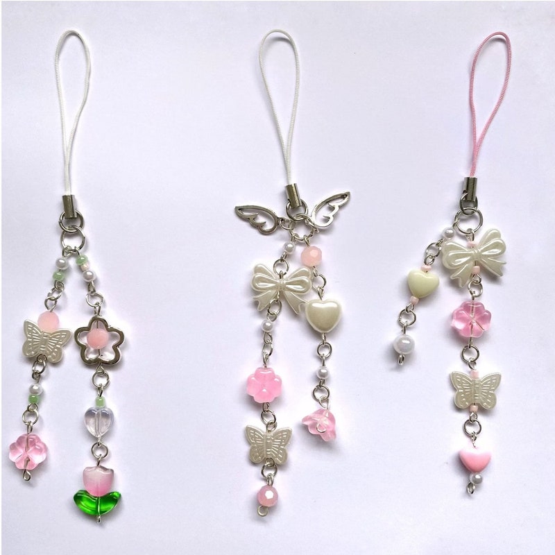 Beaded Keychain - Etsy