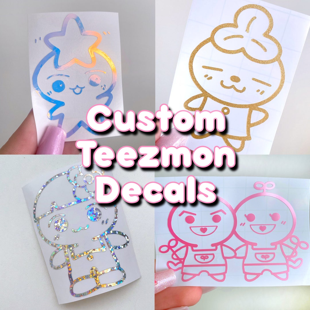 Ateez Teezmon Kpop Lightstick Vinyl Decal Sticker - Etsy Hong Kong