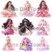Fairy Tale Princess Clipart Digital Downloads, - Etsy