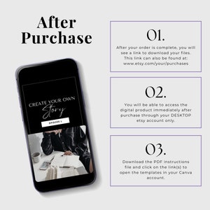 Author Instagram Posts Canva Template Writers Social Media Stories ...