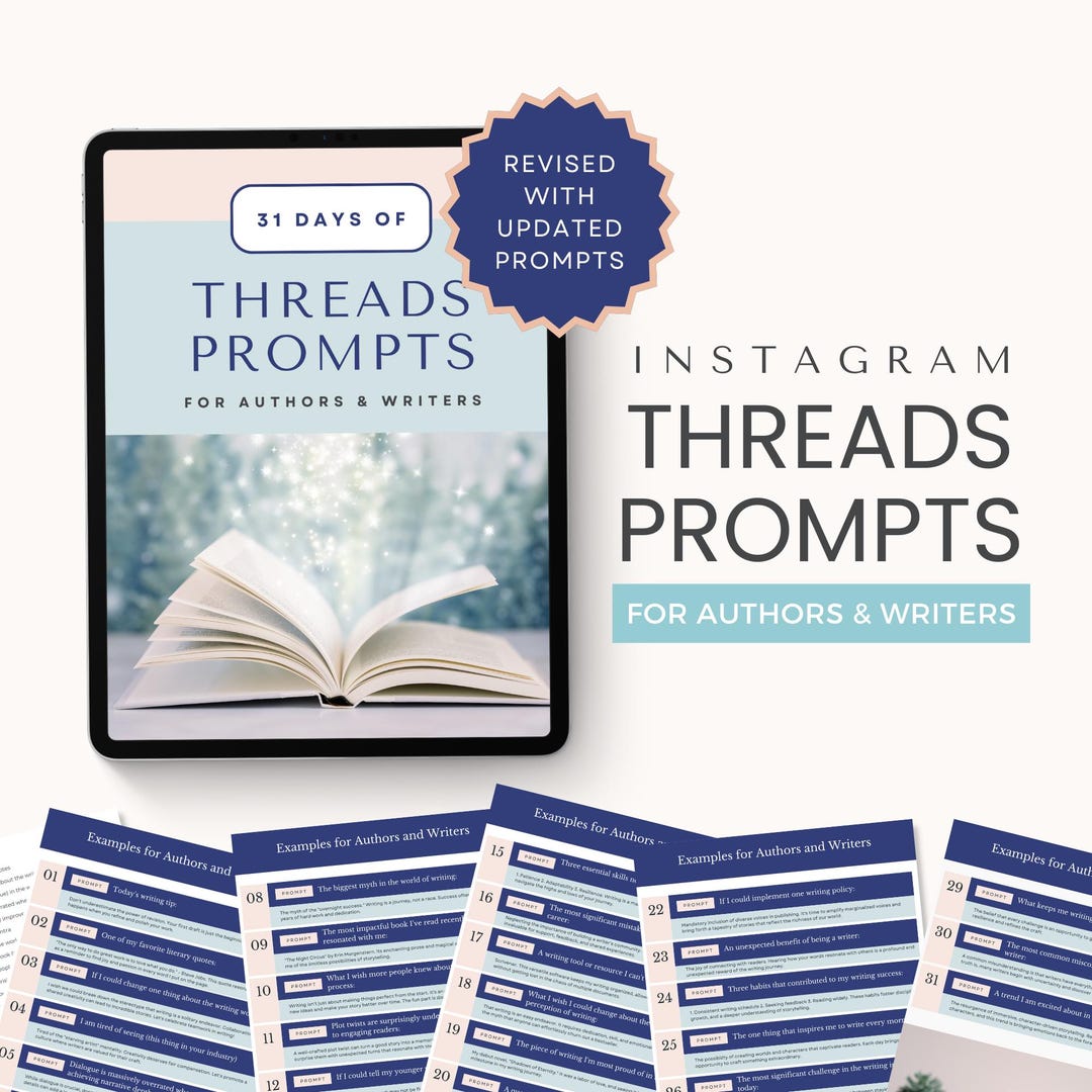 Instagram Threads Ideas Guide Author Writing Prompts Ideas Author ...