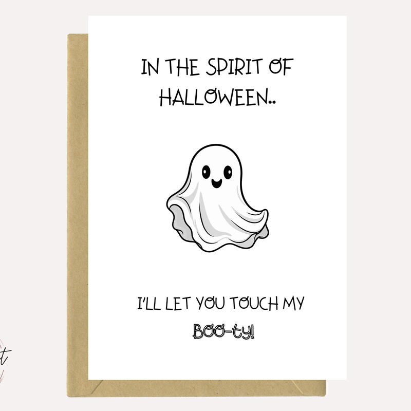 Funny Halloween Card - Etsy
