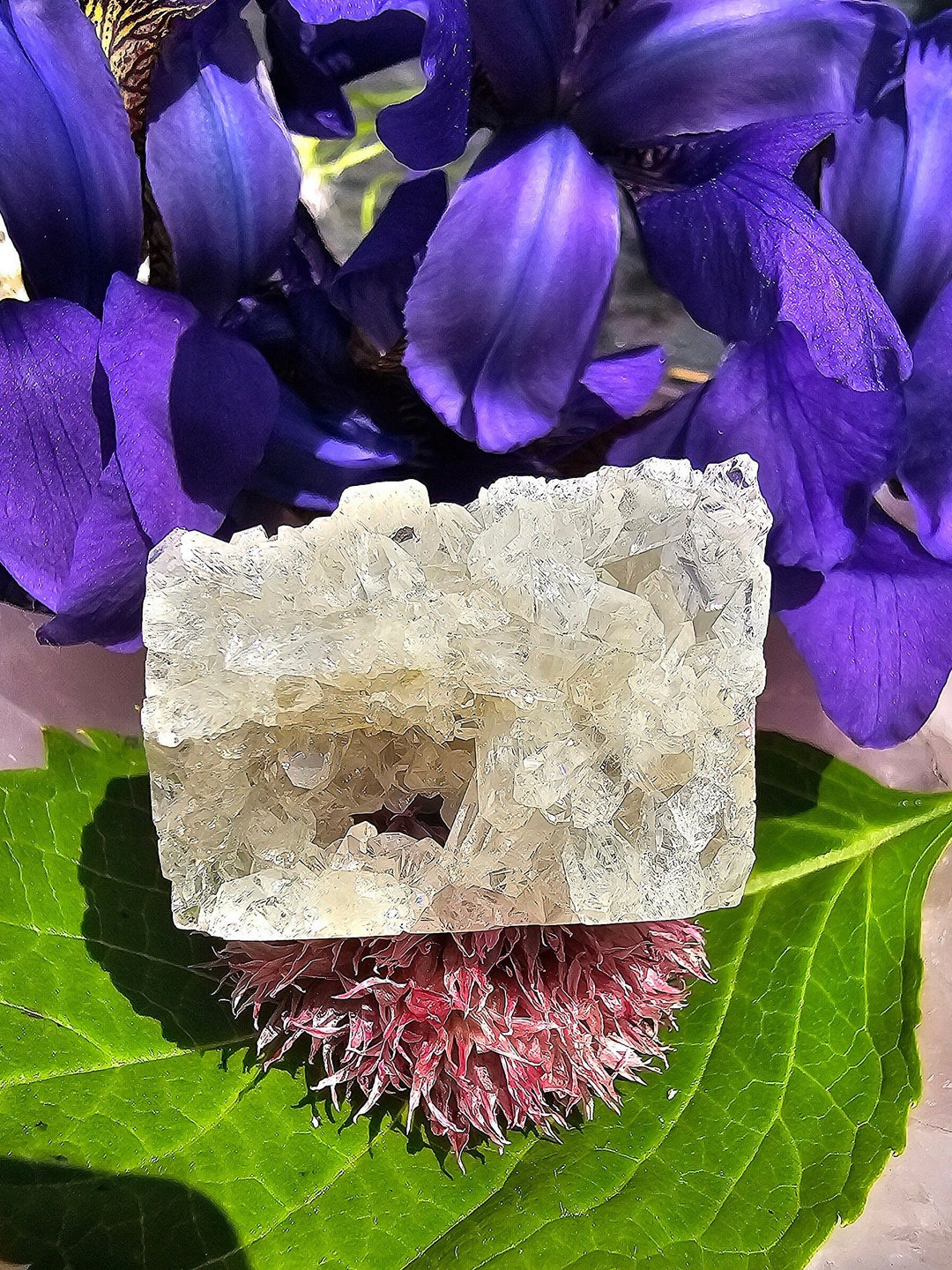 Raw Natural Hand Carved Quartz Ring - Etsy