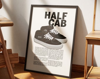 Thrasher Magazine Hand Painted Poster Print, High Quality Matte Paper ...