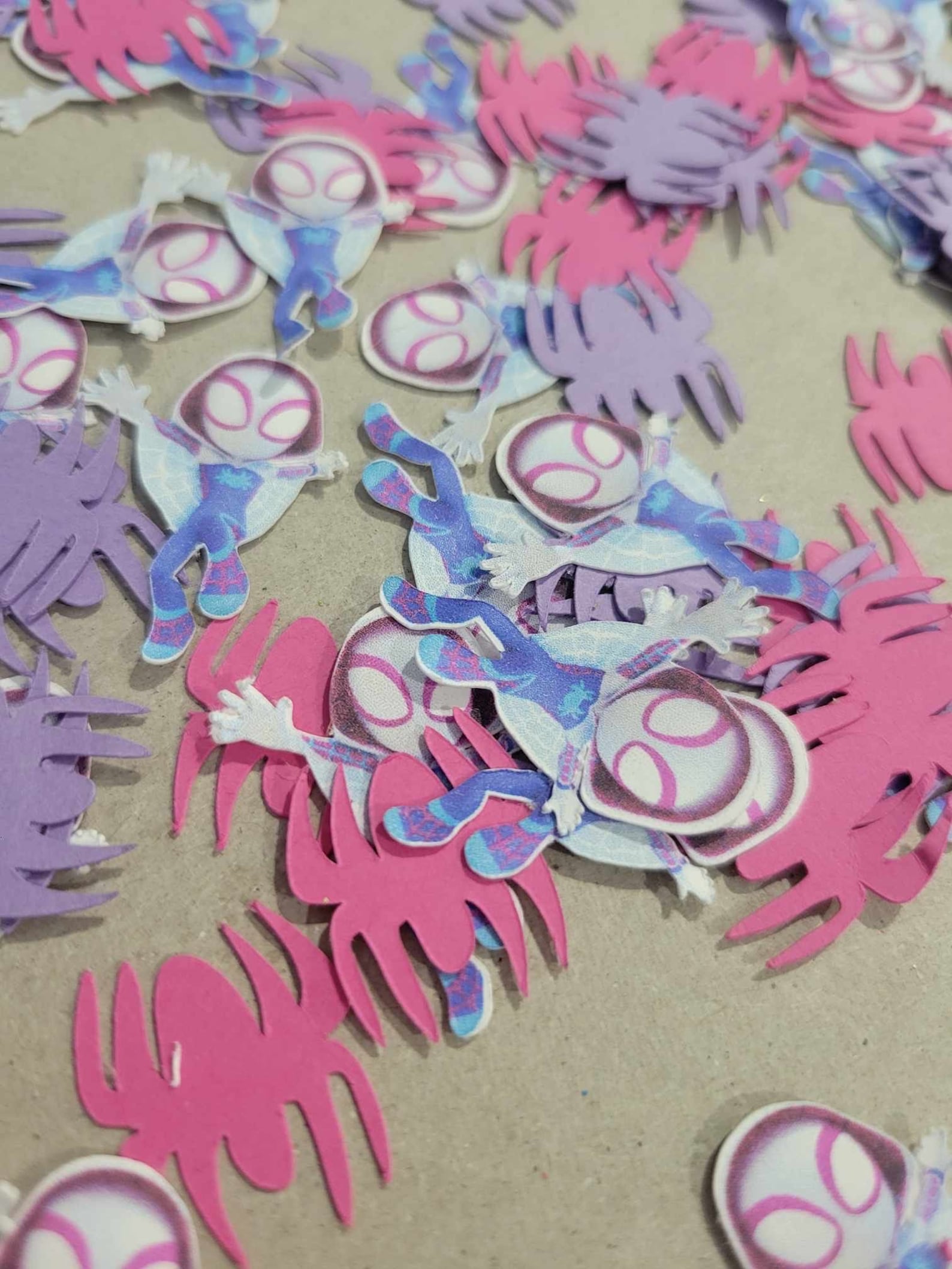 100 Spider Ghost, Superhero Confetti, Spider Confetti, Table Confetti ...