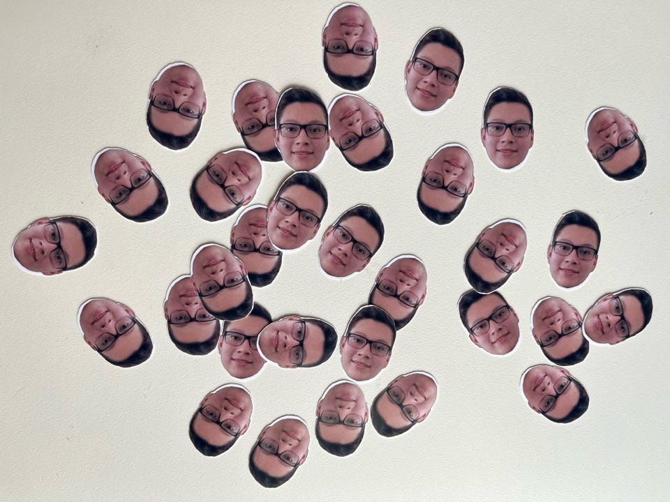 Face Confetti, Custom Head Confetti, Birthday Party Decoration ...