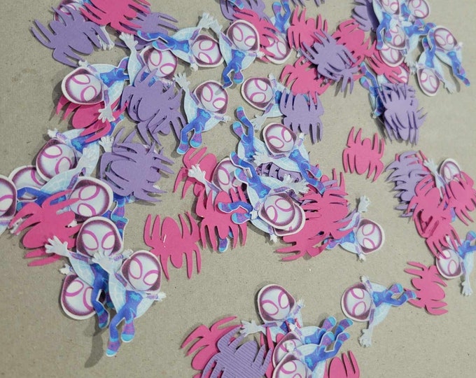 100 Spider Ghost, Superhero Confetti, Spider Confetti, Table Confetti ...
